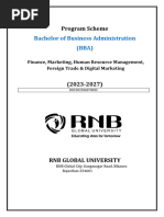 GE Course Guidelines for DU 2025-2026 | PDF | Bachelor's Degree ...