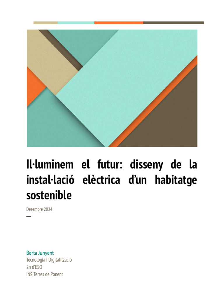 Projecte Il Luminem El Futur | PDF