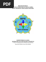 Proposal Program Kerja OSIS SMPN 265 | PDF