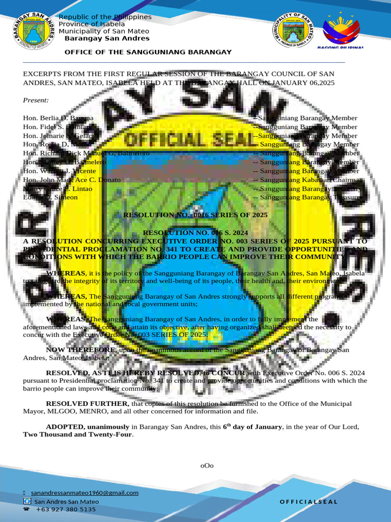 r016 Concurring Eo 003 Clean Up Drive | PDF | Government
