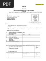 Sanad Verification Form Maharahstra Goa 2024 | PDF | Advocate | Justice