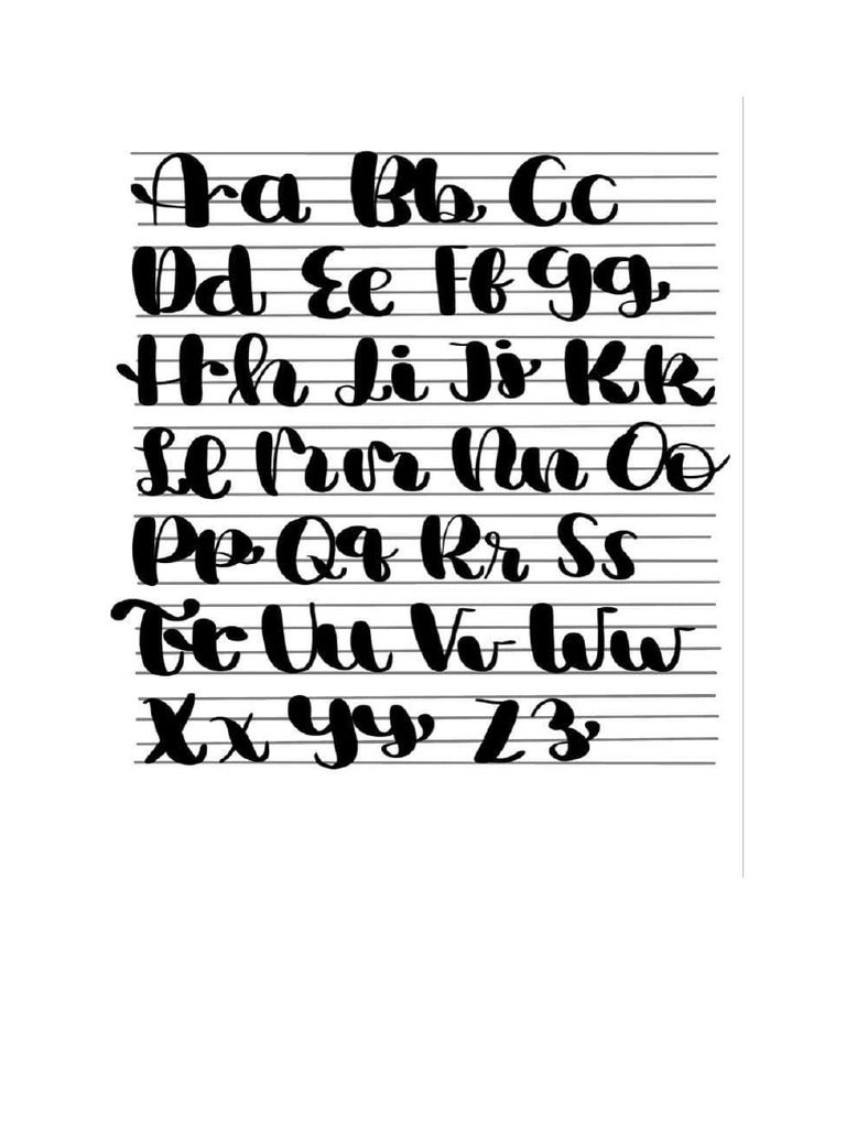 Tutorial Tulisan Halus Kasar | PDF