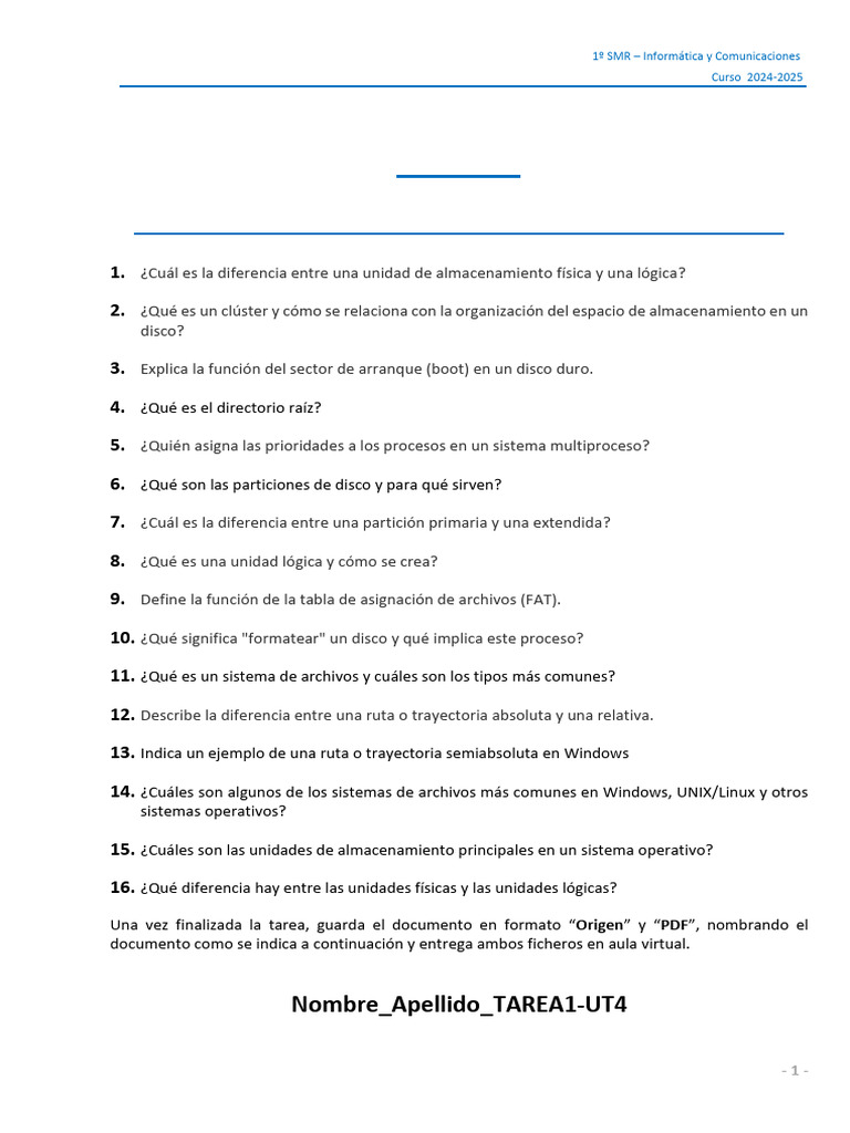 Tarea 1-Ut4 Som | PDF