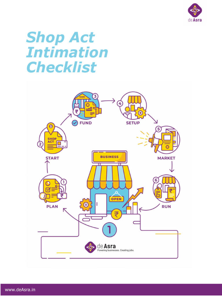Shop Act Intimation Checklist | PDF | Limited Liability Partnership ...