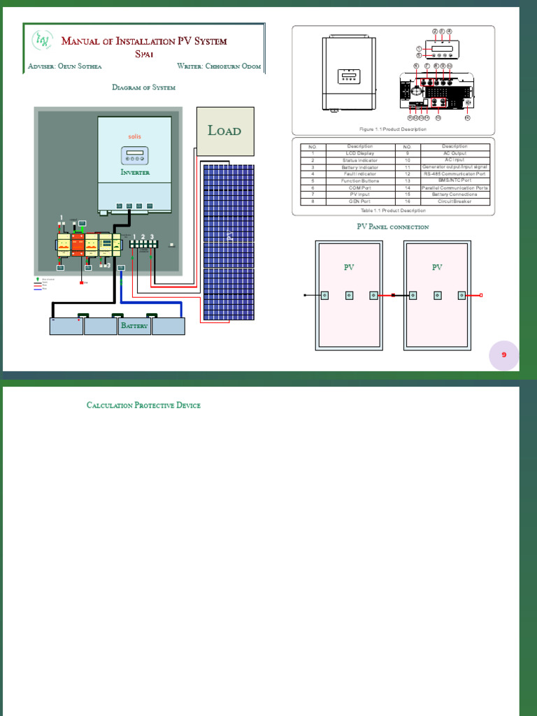 Solar system manual | PDF | Electric Power | Solar Power