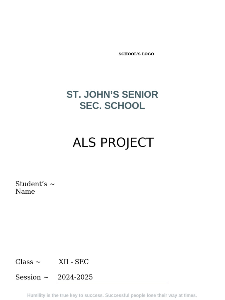 ALS Project | PDF | Video On Demand