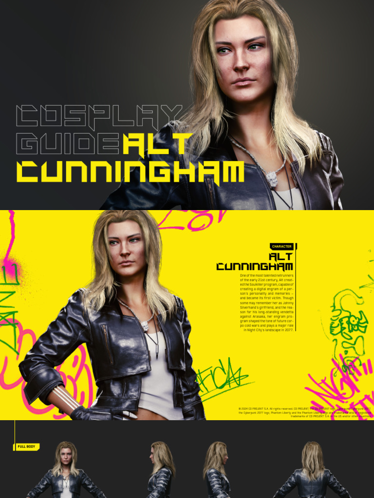 Cyberpunk 2077 ALT - CUNNINGHAM - COSPLAY - GUIDE - EN | PDF | Video ...