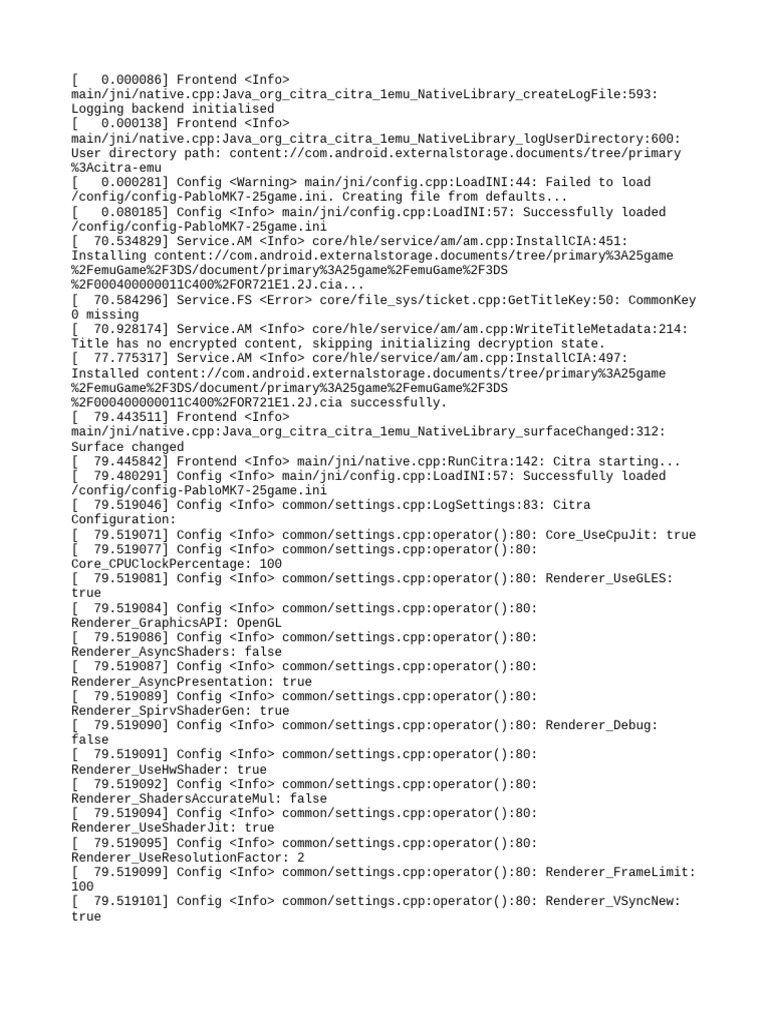 Citra Log | PDF | Computing | Computer Engineering