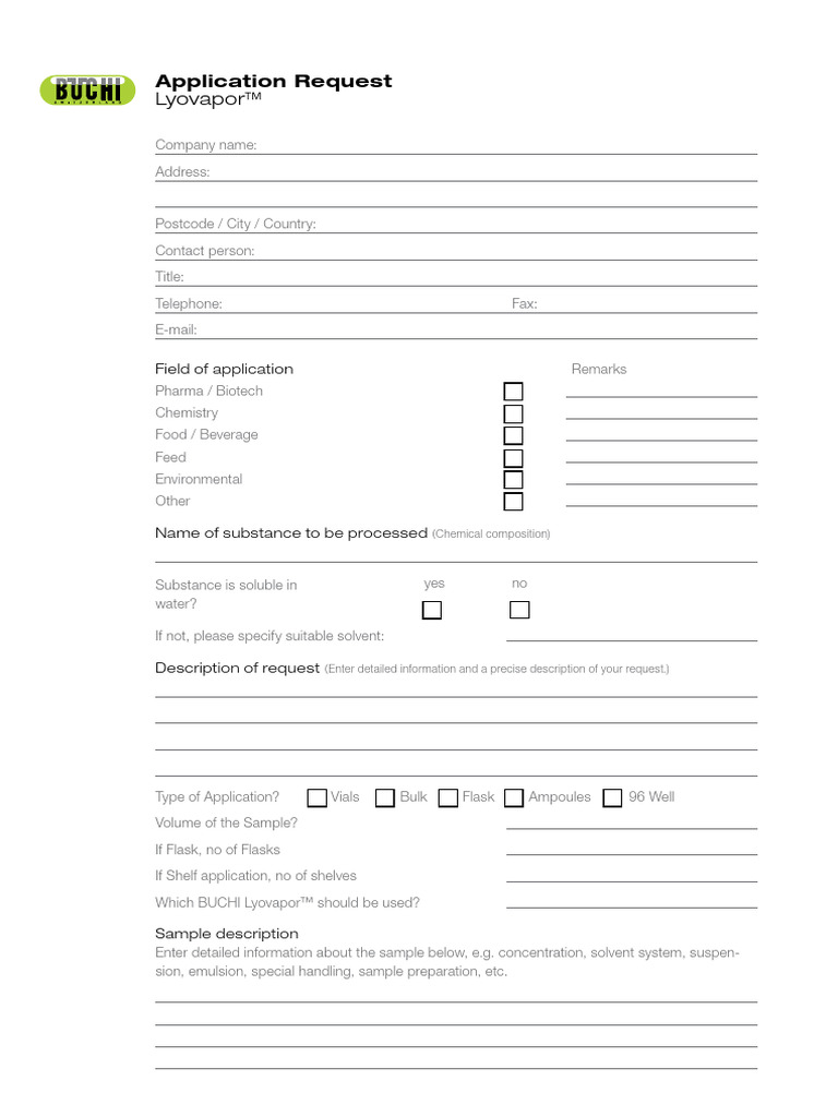 Application Request Set 06 Form | PDF | Toxicity | Freezing