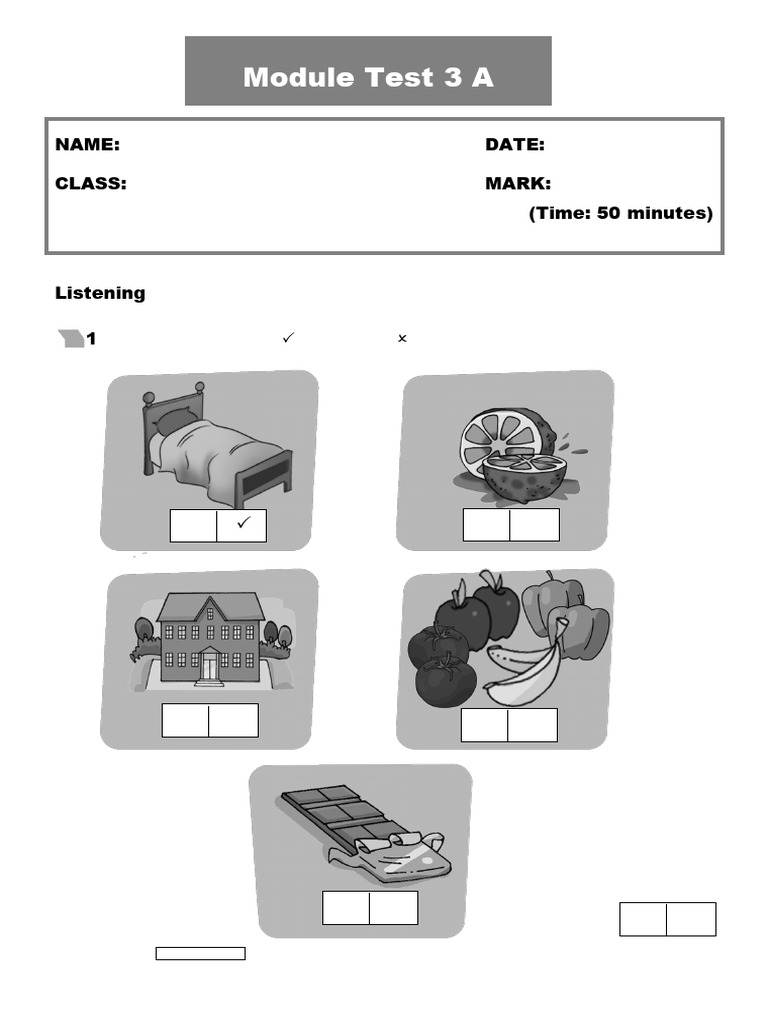 08 Teacher's Resource Pack EXTRA and Friends 6 - Test 3A | PDF