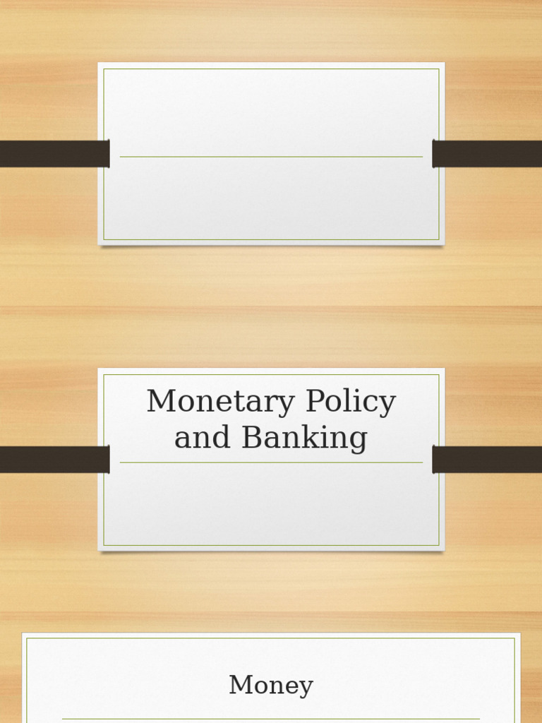 Monetray Policy | PDF | Money | Currency
