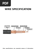 Indian Wiring Specs Guide | PDF | Electrical Wiring | Wire