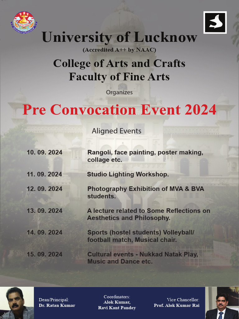 Pre Convocation Aligned Events | PDF