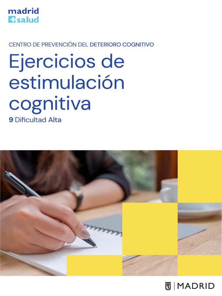 Madridsalud-A4 Ejercicios Estimulacion Cognitiva | PDF | Madrid