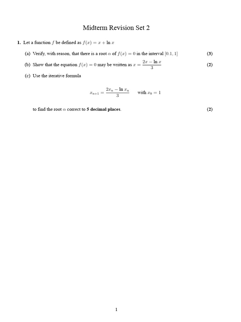 Revision__Set_2 | PDF | Mathematics