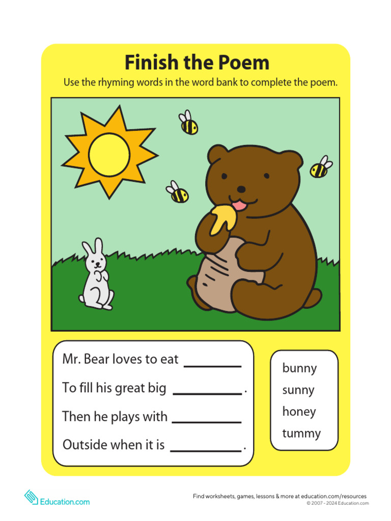 Complete Poem Bear | PDF