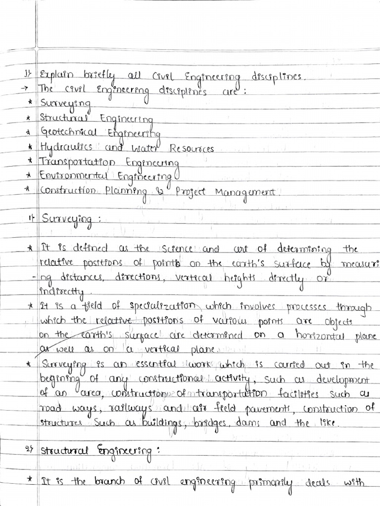 Civil Assignment 1 | PDF