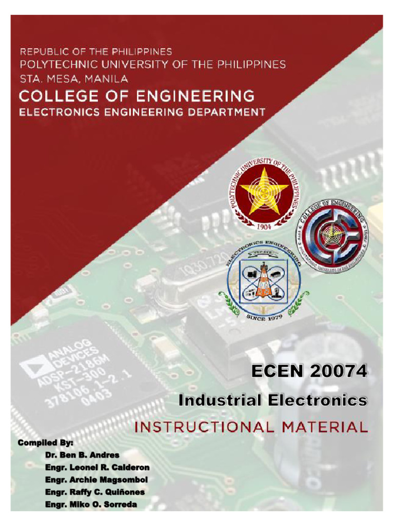 IM-ECEN-20074-Industrial-Electronics | PDF | Relay | Rectifier