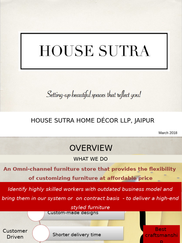 Custom Furniture Solutions in Jaipur | PDF | Economies | Marketing