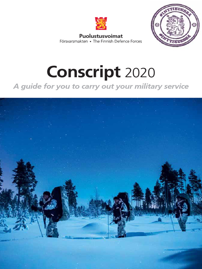 Conscript Guide 2018 | PDF | Military | National Security