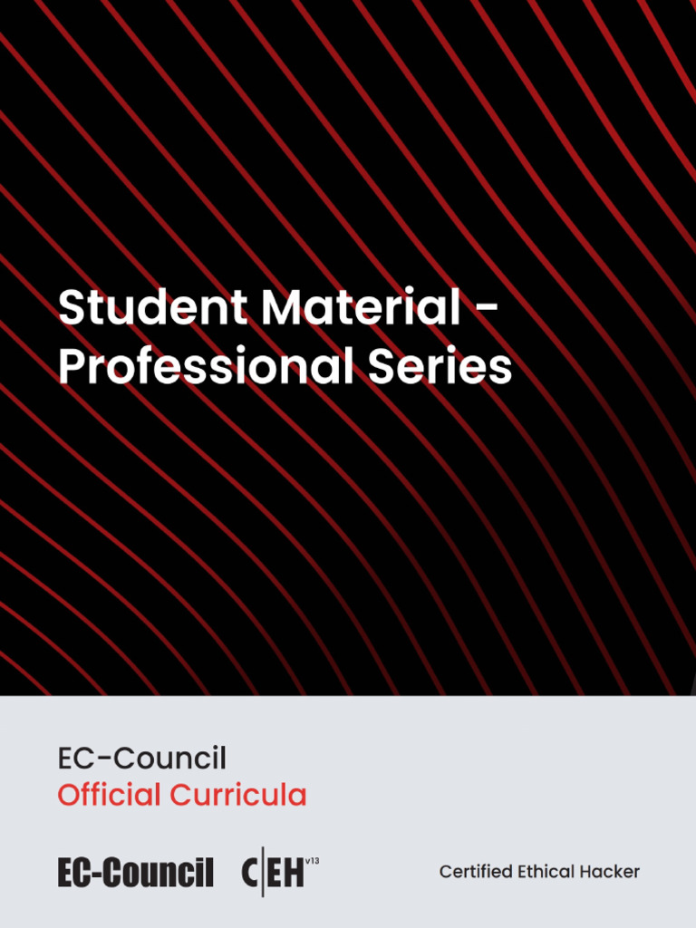 CEHv13 - Module 01 - Introduction to Ethical Hacking Hide01.Ir | PDF