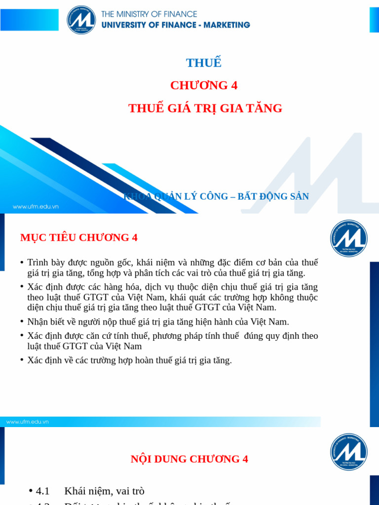 Thuê 2025 - Chương 4 GTGT | PDF