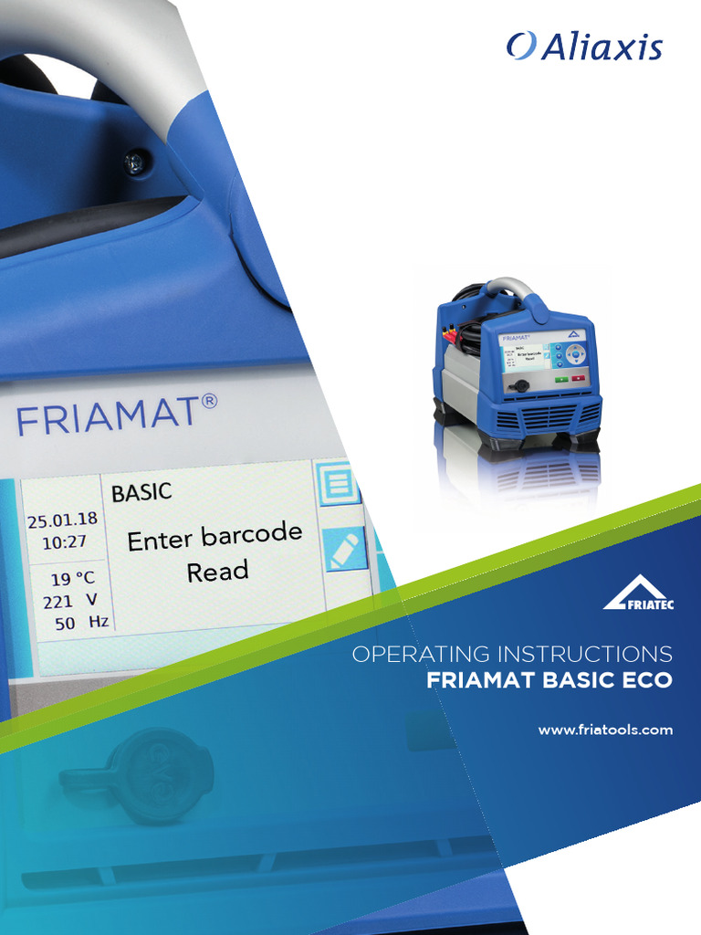 Friamat Basic Eco Oi Friatec | PDF | Electrical Connector | Barcode