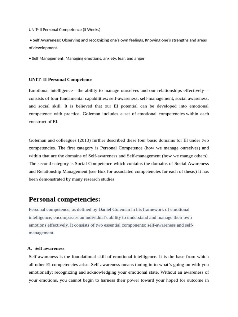 UNIT 2 (1) | PDF | Fear | Anger