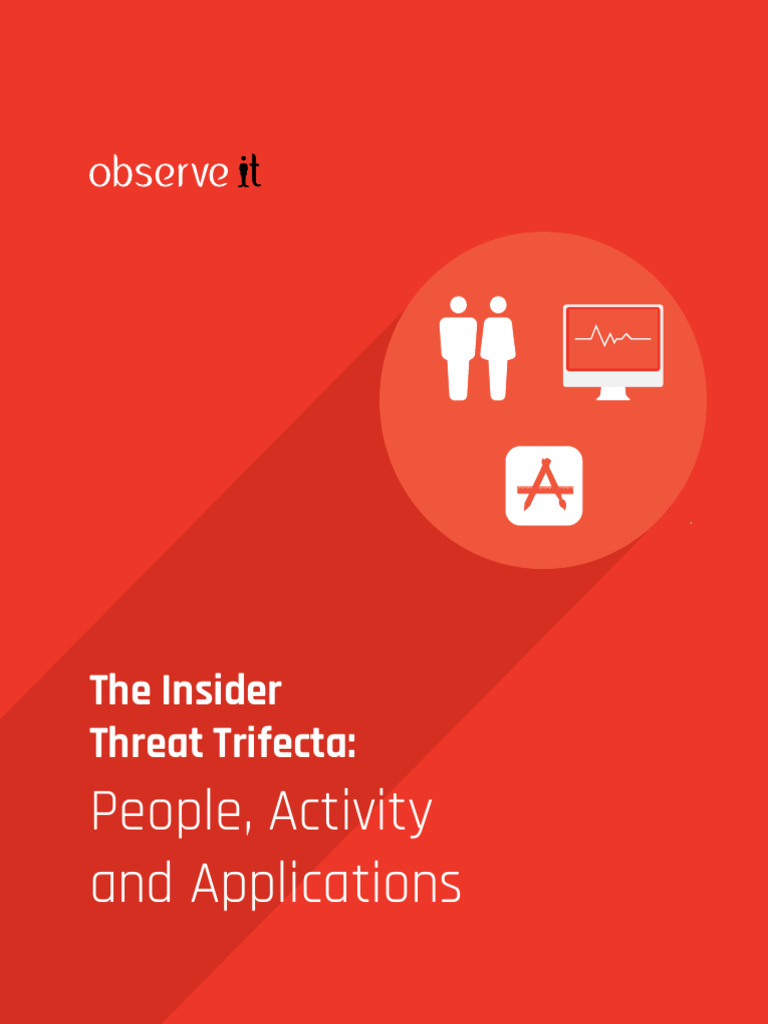 The Insider threat trifecta | PDF | Computer Security | Security