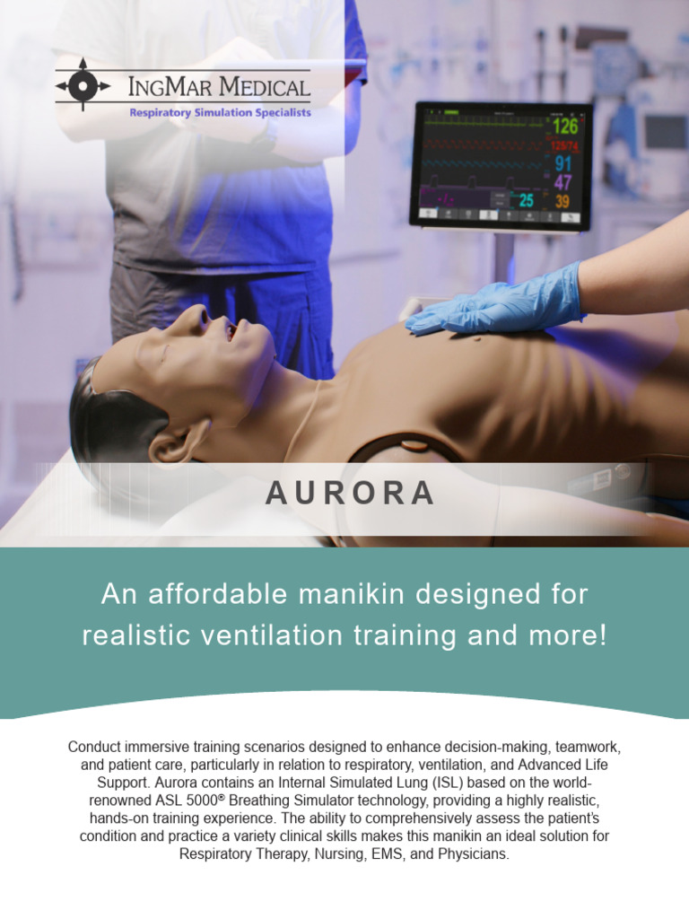 Aurora Brochure REV 6 | PDF | Simulation | Intensive Care Medicine
