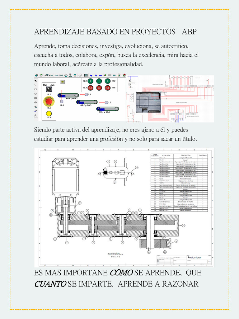 ABP Aprendizaje basaso en Proyectos presentación inicial V01 | PDF ...