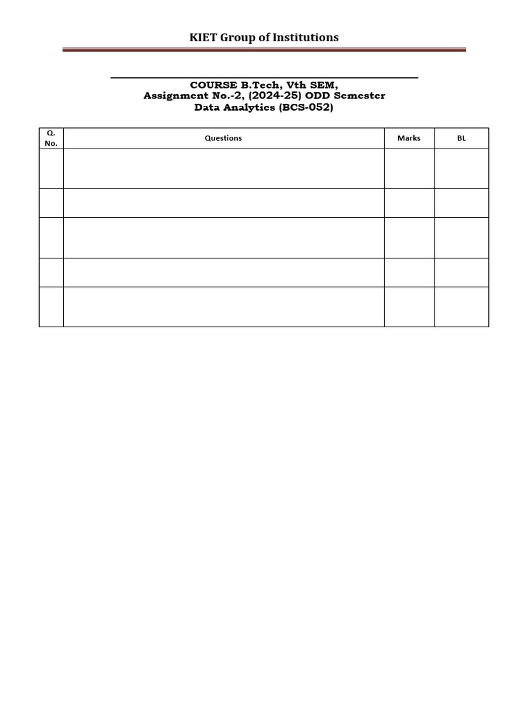 DA - Assignment 2 1 | PDF