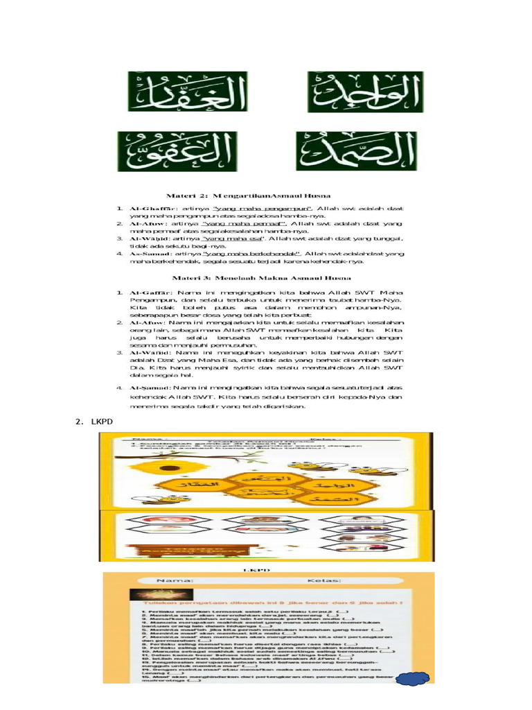 Materi, LKPD, Media Pembelajaran, Instrumen Penilaian PPL 2 | PDF