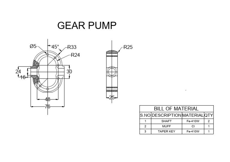 Gear pump | PDF