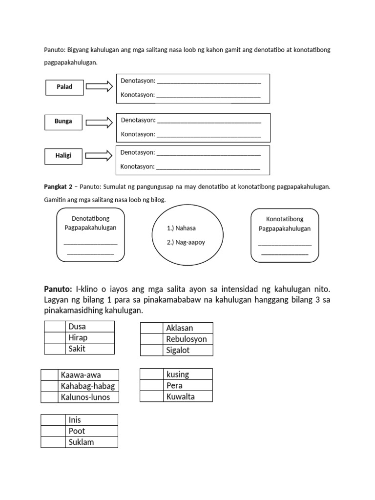 Activity Fil 8 (Day 2) | PDF