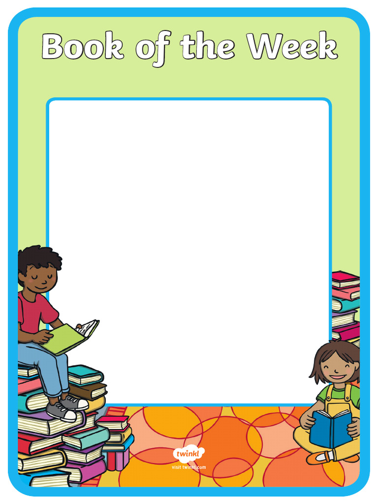 English Book of The Week Display Poster - Ver - 3 - Removed | PDF