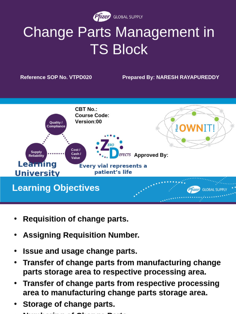 Change Parts Management | PDF | Computing