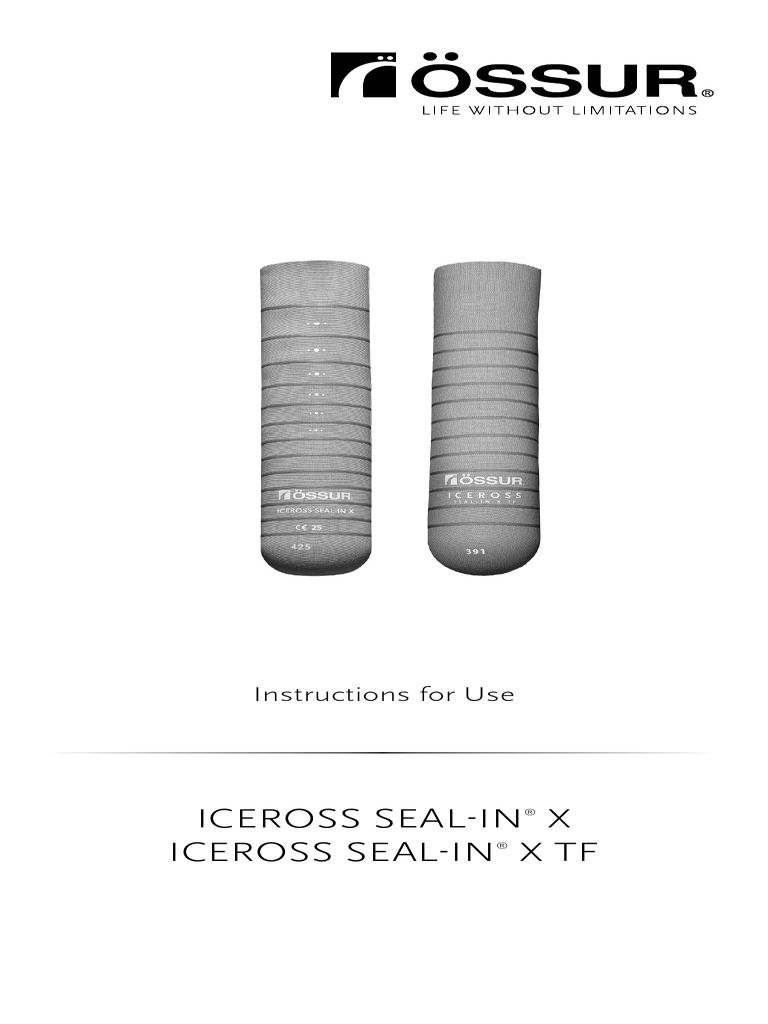 Iceross Seal-In X Iceross Seal-In X TF 1041 001 8 | PDF | Prosthesis