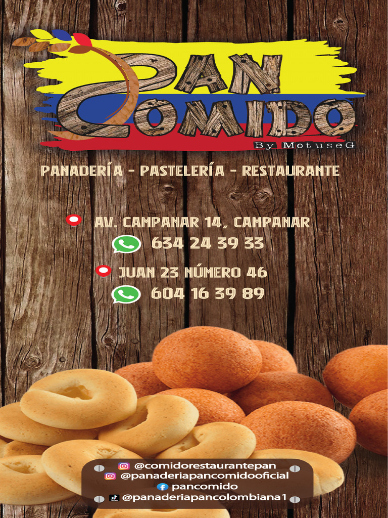 Carta Digital Pan Comido 2024 | PDF