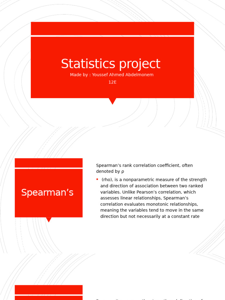 Statistics Project | PDF