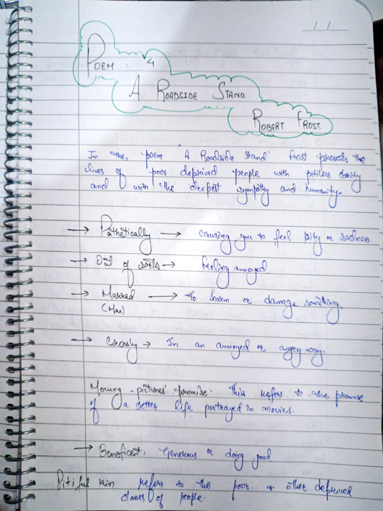 A Roadside Stand | PDF