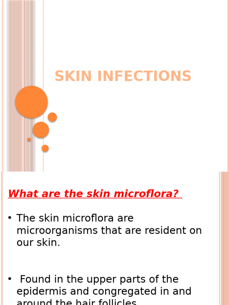 Understanding Skin Infections and Microflora | PDF | Medical ...