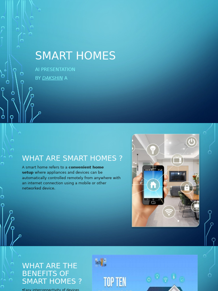 Smart Homes | PDF