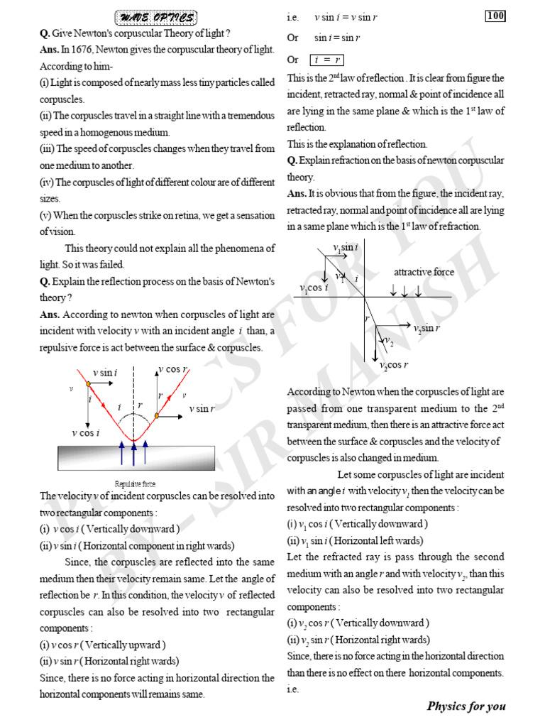 12 G 1 ( wave optics ) | PDF | Polarization (Waves) | Waves