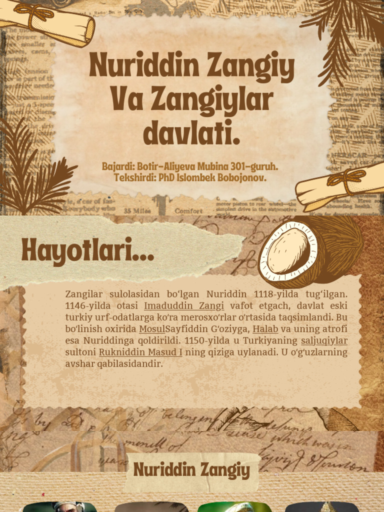 Nuriddin Zangiy | PDF