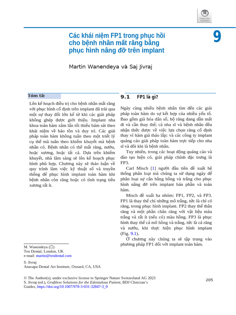 FP1 tóm tắt | PDF