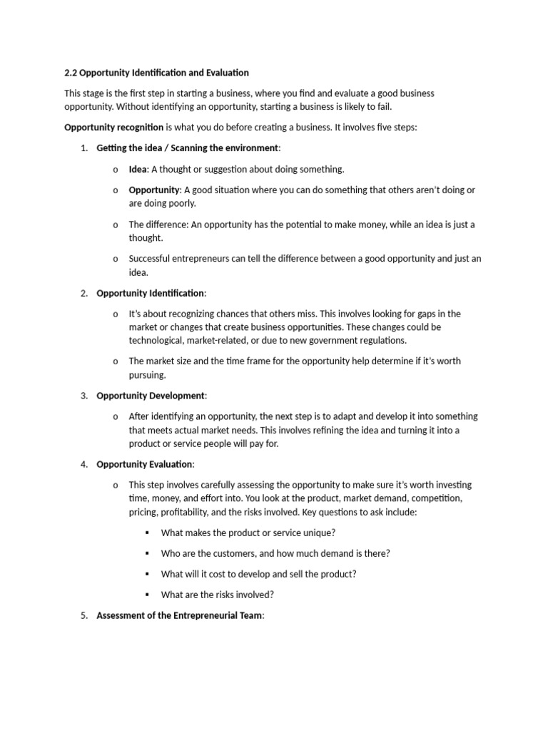 Entrepreneurship Short Note Unit 2 | PDF | Brainstorming | Entrepreneurship