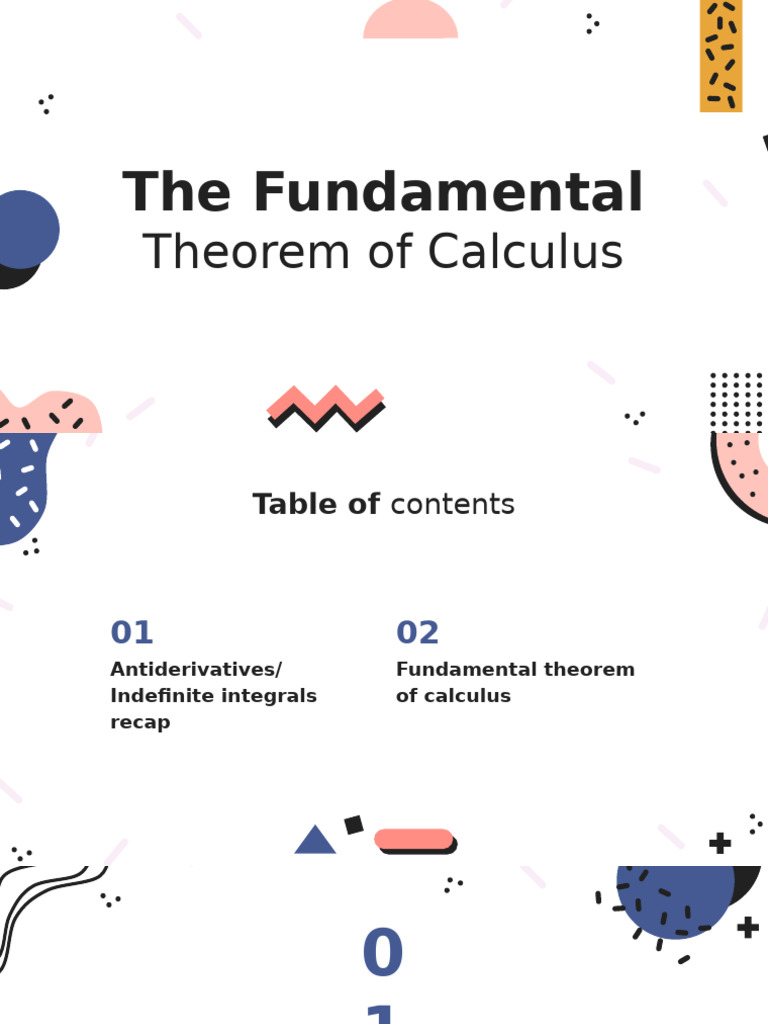 En the Fundamental Theorem of Calculus by Slidesgo | PDF | Integral ...