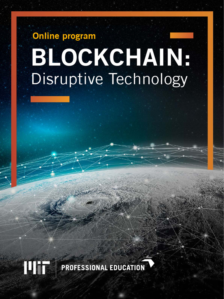 MIT Professional Education Blockchain ENG | PDF | Cryptocurrency | Massachusetts Institute Of ...