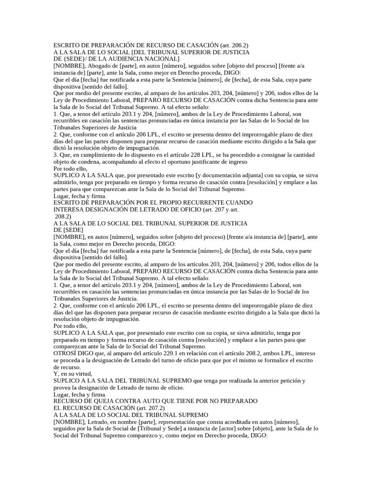 Arts. 206.2,207,208.2, 207.2, 207.3 | PDF | Sentencia (ley) | Demanda ...